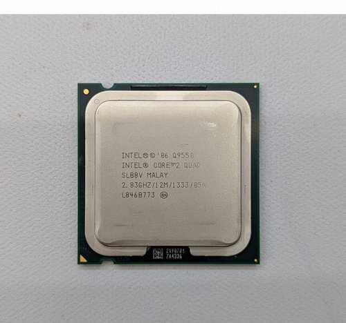 Процессор Intel Core 2 Quad Q9550, SLB8V