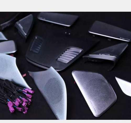 Сетки с подсветкой BMW 5 G30 / цена комплекта