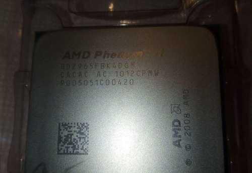 Процессор AMD Phenom II x4 965 BE