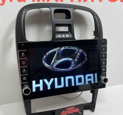 Магнитола Hyundai Sonata 6/128 Гб 8яд android, 10"