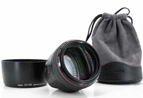 Canon EF 85mm f/1.2L II USM как новый, гарантия