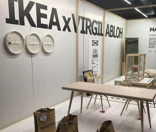 Стол IKEA X Virgil Abloh Markerad