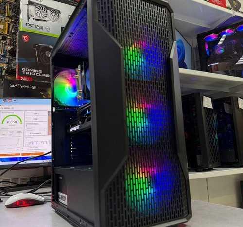 Пк №10515 Ryzen5 8400F /32Gb/ 1Tb / RTX 3060 12Gb