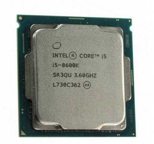 Intel Core i5 8600k OEM (3.6Ghz / 4.30Ghz) 6 ядер