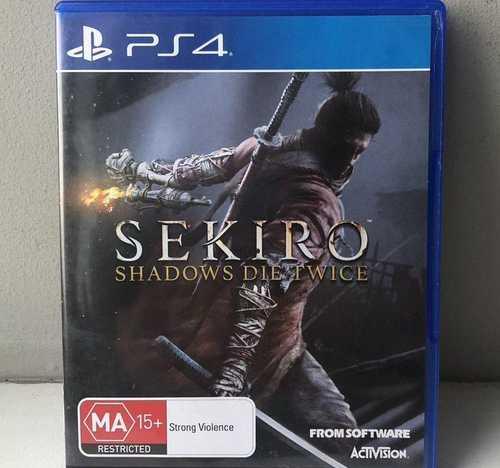 Sekiro shadows die twice ps4 диск