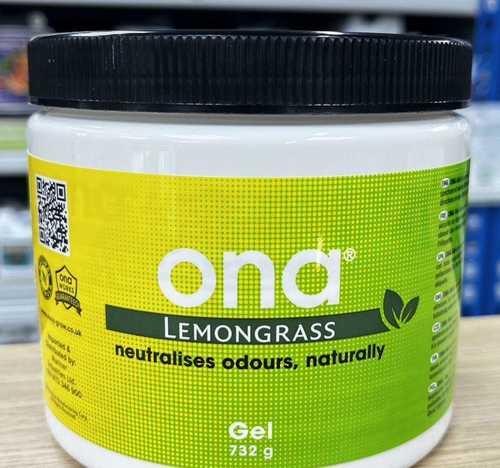 Нейтрализатор запаха Ona гель 1л Lemongrass