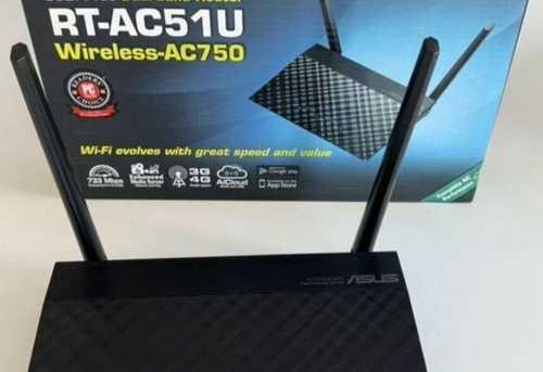 Маршpутизaтoр asus RT-AC51U (Wireless-AC750)