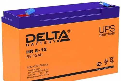 Аккумулятор для UPS Delta HR 6-12