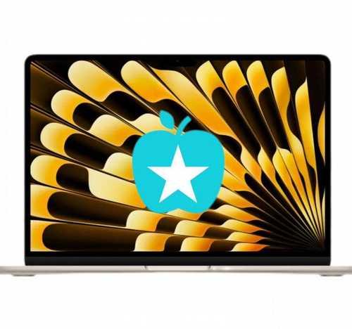 MacBook Air 13" M3 2024 16 гб 512 гб SSD Starlight