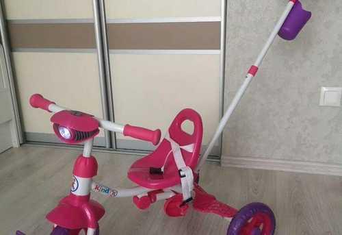 Детский трехколесный велосипед новый