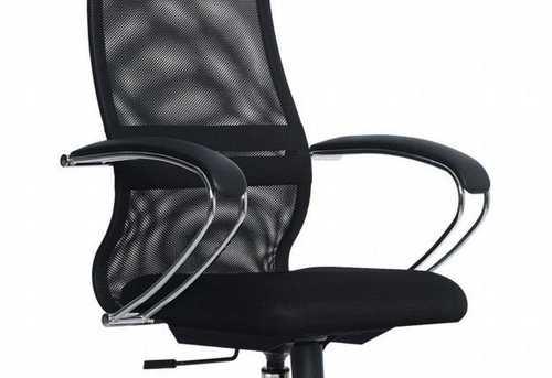 Кресло Метта BK-8, черный, хром