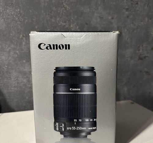 Объектив canon efs 55 250 mm