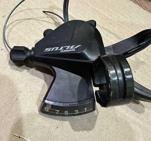 Манетка 9 скоростей shimano altus