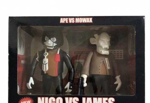 Фигурки Nigo vs James Ape MoWax Futura 2000 Unkle