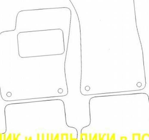 Лекала для эва ковриков для дома и авто