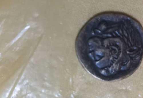 Древняя монета из магнита