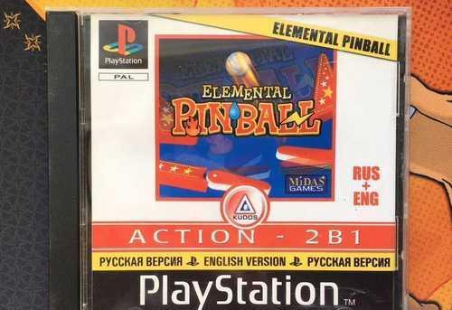 Elemental Pinball PlayStation Старая Штамповка