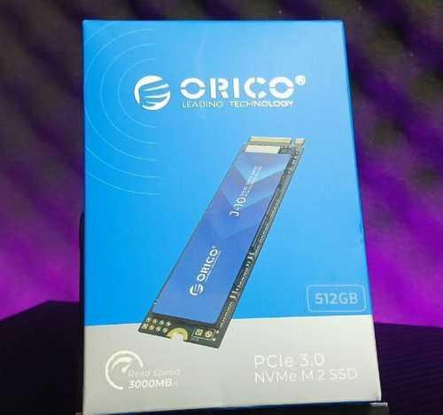 SSD nvme m.2 Orico 512gb (Новый)