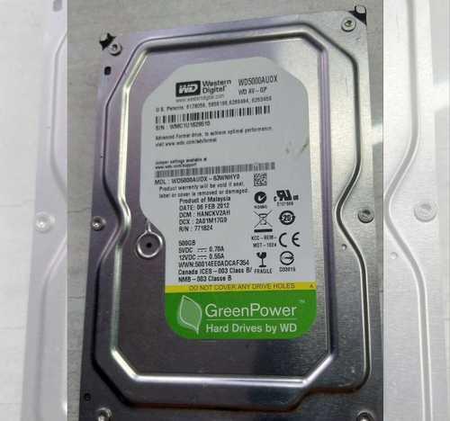 Жесткий диск hdd 500gb