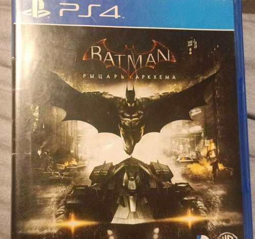 Диск на ps 4 "Batman рыцарь Аркхема"