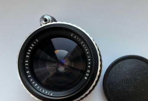 Объектив Carl Zeiss Jena flektogon 35мм F:2,8