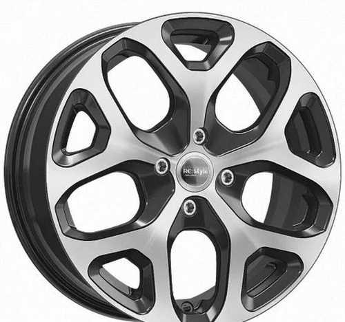K&K кс869 6.5xR16/4x100 ET 43 Dia 60.1 Алмаз черный