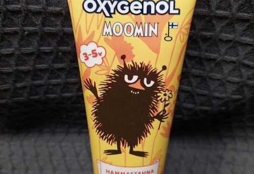 Детская зубная паста 3-5, oxygenol moomin 50мл