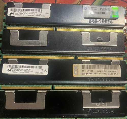 Оперативная память hp ddr3 16 gb(4gb x4)