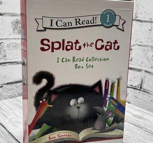 I Can Read Splat the Cat 18 книг на английском