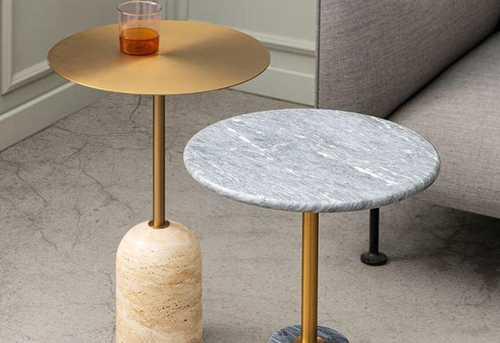 Мраморный кофейный столик