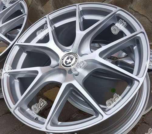 HRE P101 r17 4*100 7.5J ET42 Silver MF
