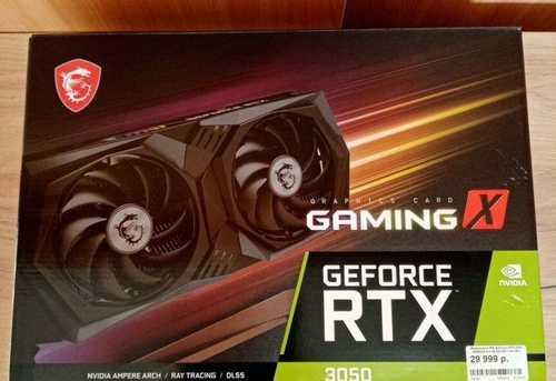 MSI GeForce RTX 3050 gaming X RTX 3050 gaming X 8G