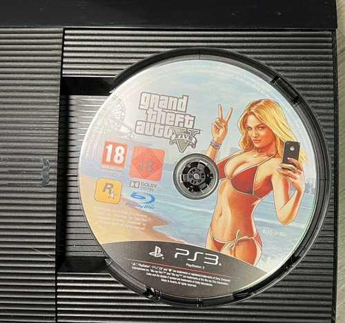 Игровая приставка ps3 slim не прошитая