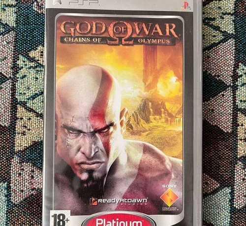God of War Chains of Olympus Игра для PSP
