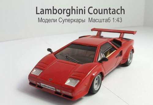 Модель Lamborghini Countach 1:43