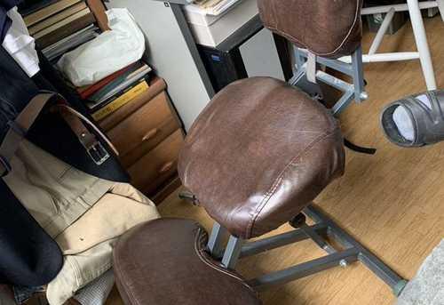 Коленный стул со спинкой