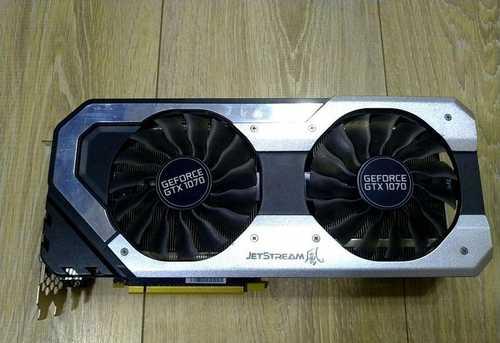 Видеокарта Palit Jetstream GTX1070 8gb