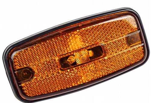 Фонарь габаритный прицепа гф1-25 LED оранжевый, 1