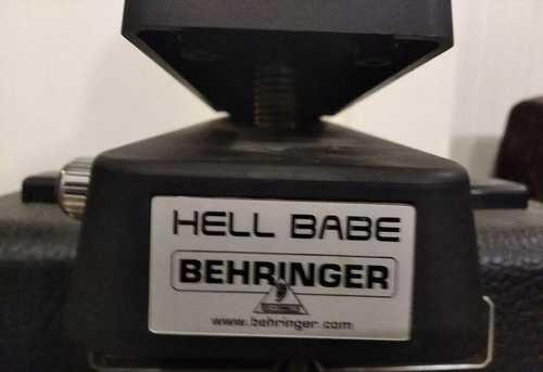 Behringer hell-babe HB01 педаль