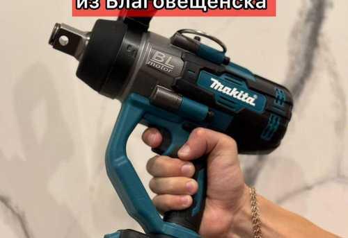 Аккумуляторный грузовой гайковерт Makita 3000 нм