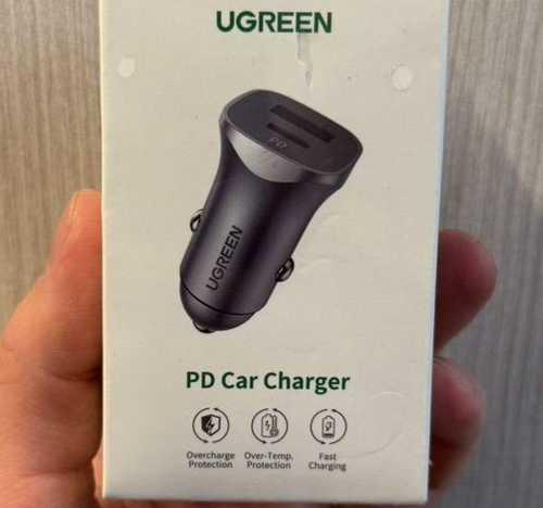 Автомобильное зарядное устройство ugreen cd130