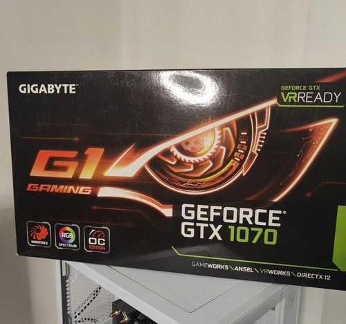 Видеокарта gtx 1070 8gb