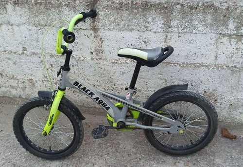Детский велосипед бу BlackAqua velorun 16 дюймов
