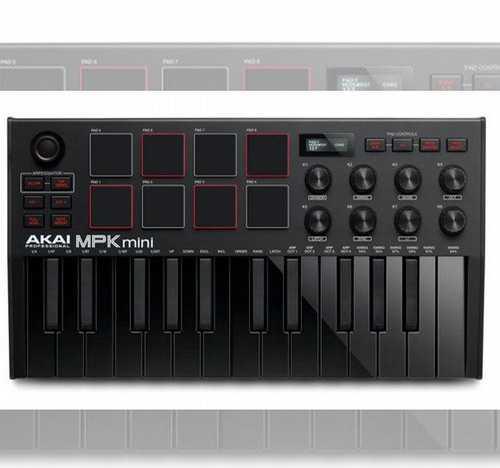 Midi-клавиатура Akai PRO MPK mini MK3 B