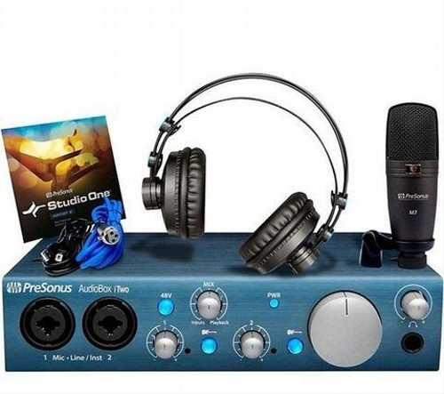 Комплект для звукозаписи PreSonus AudioBox iTwo St