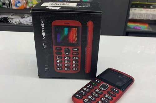 Мобильный телефон Vertex C311 красный
