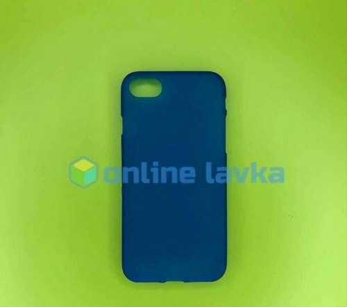 Чехол силикон Activ Matte для iPhone 7, 8, SE2 Blu