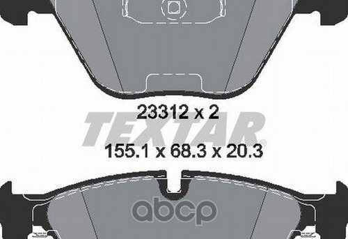 Колодки пер.BMW 7 E65, E66 2331211 Textar