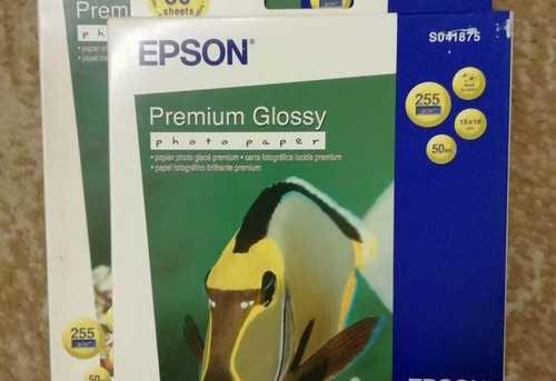 Фотобумага epson Premium Glossy 13*18 50 листов