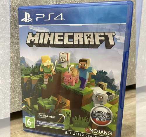 Диск Minecraft для ps4/ps5